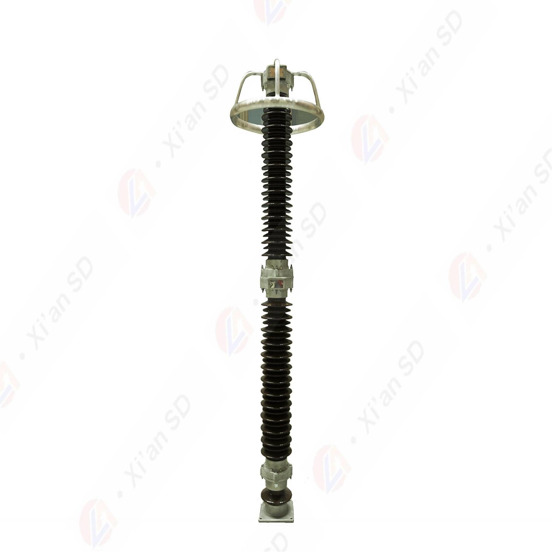 550kV Gapless Porcelain Lightning Surge Arrester Untuk Gardu Induk